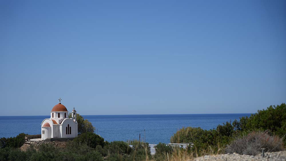 Myrtos at South Crete