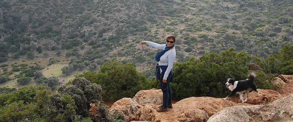 Wanderung durch die Lyssos Schlucht